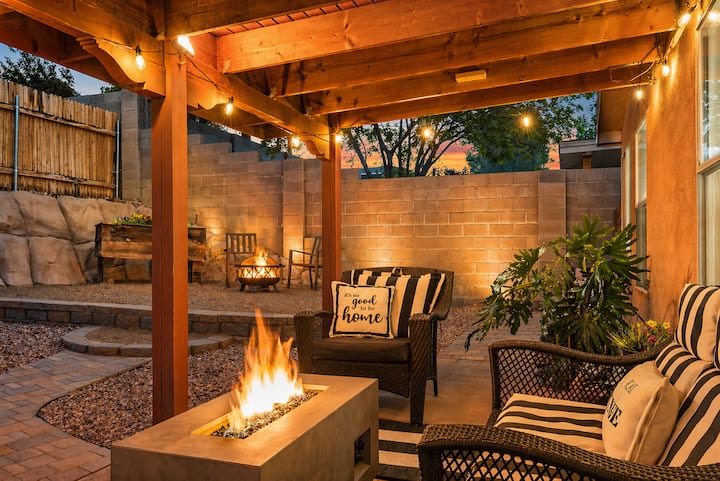 Hot Tub Retreat - Fire Pit + Quiet Cul-de-sac Casa - Albuquerque, NM