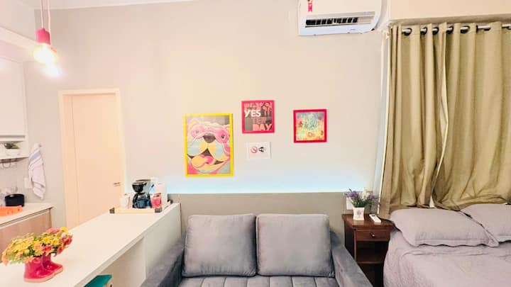 Cozy Studio At Posto 5, 3 Minutes From The Beach - Brazil