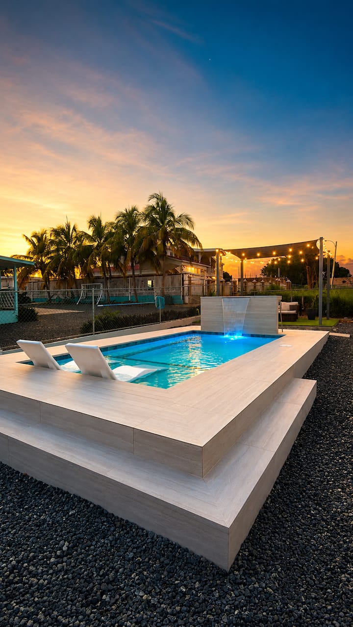Combate Beach Retreat+pool+generator+ Entre Mareas - Puerto Rico