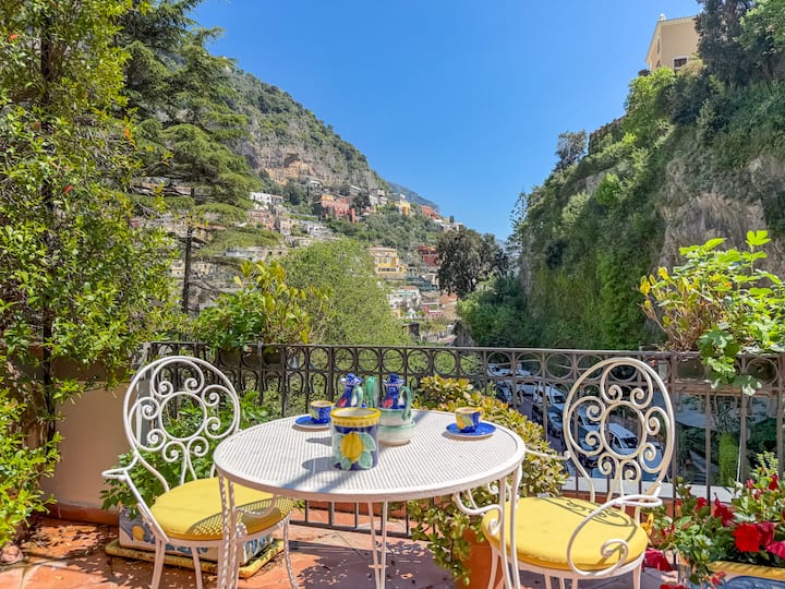 ÉLégante Terrasse Panoramique à Positano - Positano