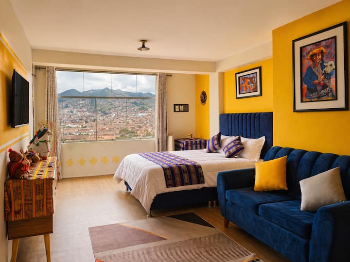 Suite Con Vista Panorámica En San Blas - Cusco