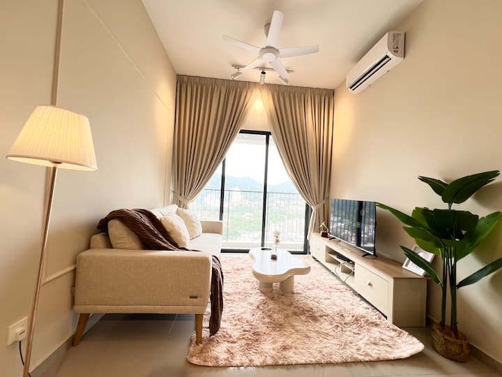 Selayang 168 Park/ Hill View 3bed Stylish Asel06b - Batu Caves