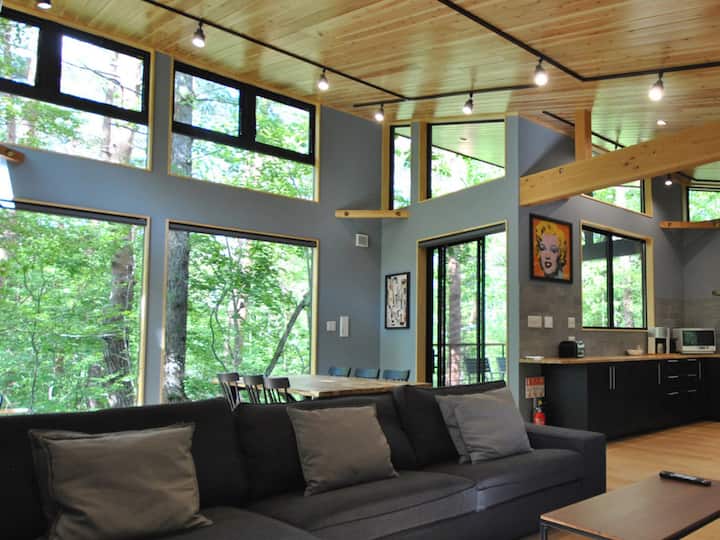 Vaulted Ceilings & Mountain Views | Arboretum - Hakuba