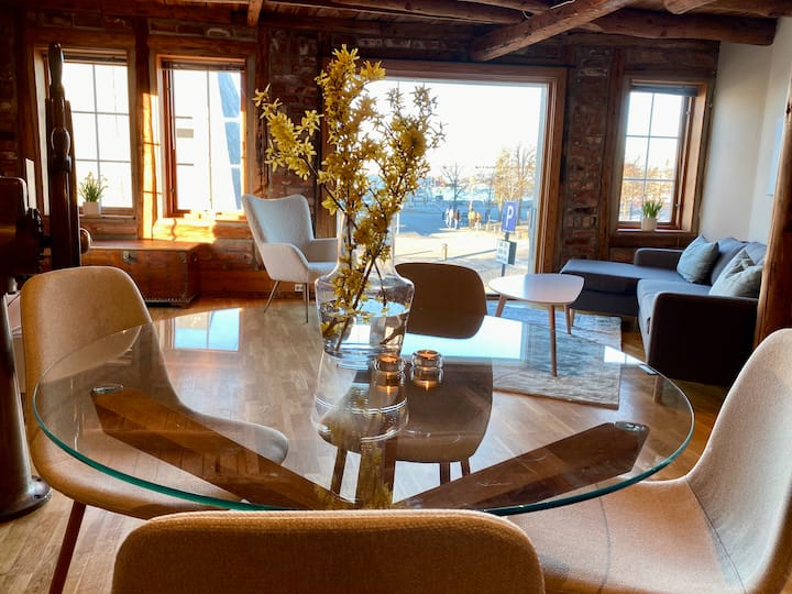 Velkommen Til Sjøhuset 23 – Med Sjøutsikt Og Byliv - Stavanger