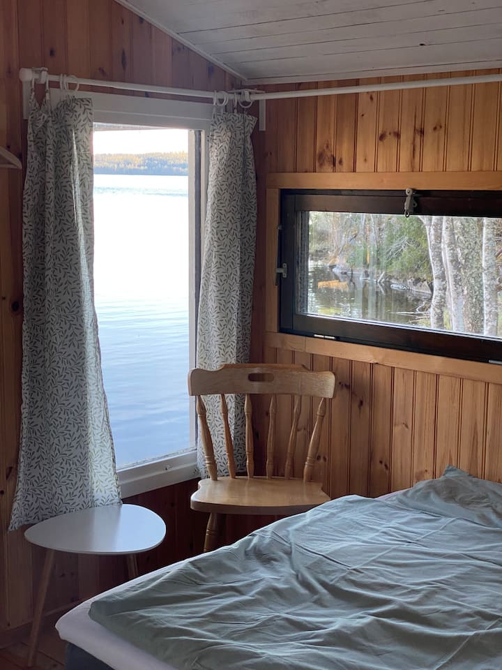 Aufwachen Am See | Beachstuga Direkt Am Strand - Sunne