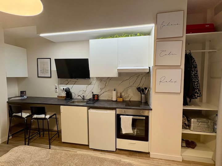 Cabanyal, By Be Gonfre Flats. Habitacion Doble. - Valencia