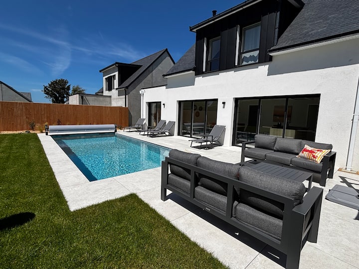 Villa Laouen - 4* - Piscine Et Proche Centre Ville - Roscoff