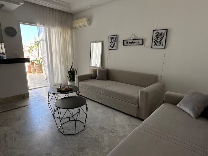 S+1 à La Falaise + Parking Privé - Monastir