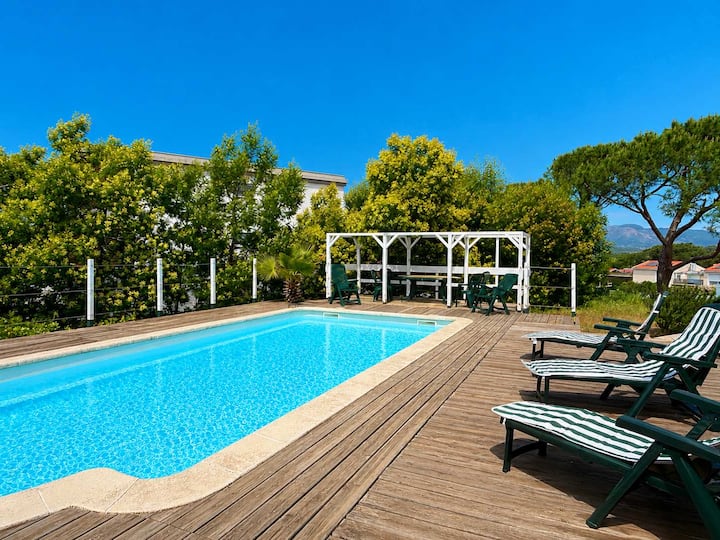 Casamea - Maison Mitoyenne Piscine, 2 Chambres - Ajaccio