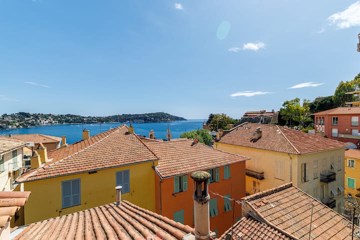 Dernier éTage Et Vue Mer Dans La Vieille Ville - Villefranche-sur-Mer