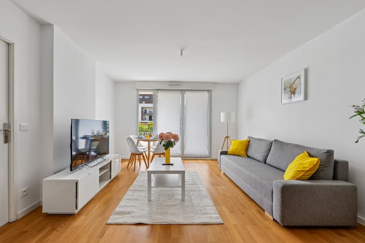 Appartement Moderne Avec Garage Gratuit - Villeneuve-Saint-Georges