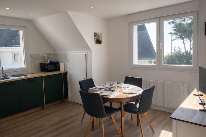 Beaumer Ii - Appartement Avec Vue Mer En Location - Carnac