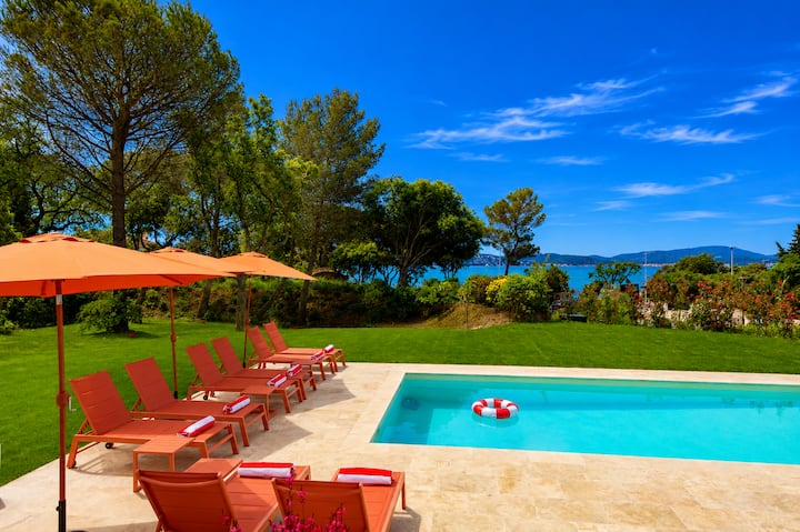 Villa Golfe Saint-tropez - Plage à 50 Mètres - Grimaud