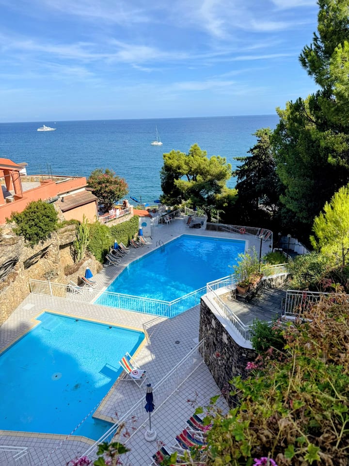 Nuovo Appartamento Sul Mare Con Piscina & Spiaggia - Alassio
