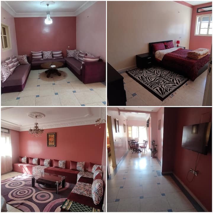 Appt 105 M² Calme ,Confort Et Proche De La Mer - Safi