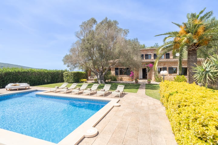 Es Molí: Views, Mallorca Essence And Private Pool - Algaida