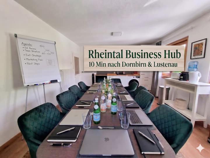 Teams Business Hub Rheintal - 10 Min In Dornbirn - Bregenz