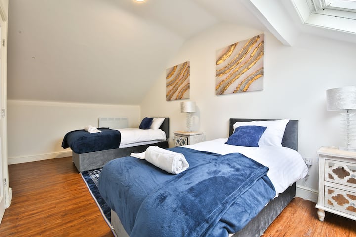 Spacious 3-bed Flat In Central Cardiff Bay Sleeps6 - 카디프