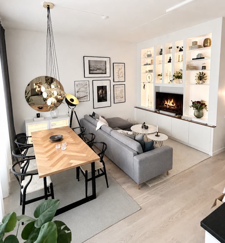 Stylish Scandinavian Home • By The Water • Garage - Stockholm
