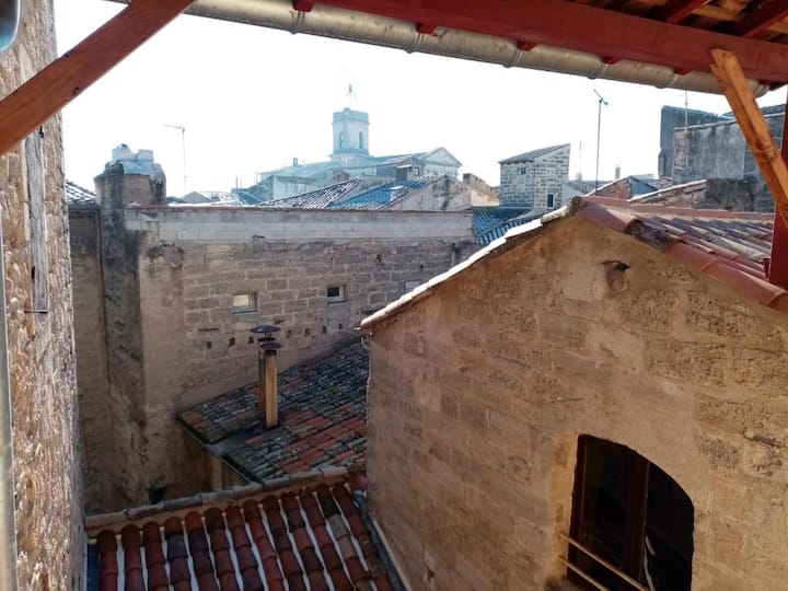 L'authentique-cœur De Ville-vue Sur Les Toits - Pézenas