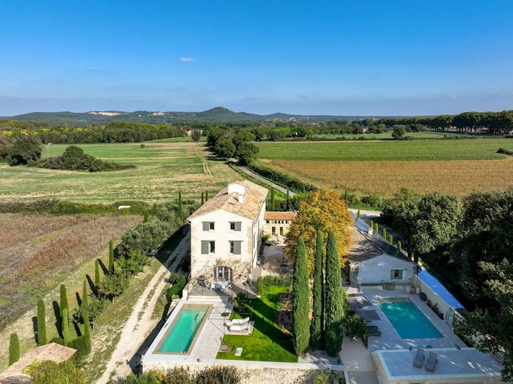 Le Mas Laurent - Gîte Avec Piscine Près D’uzès - Uzès