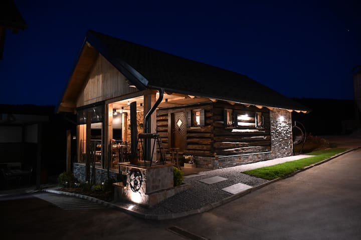Granary Spa - Cabin With Sauna & Pool & Jacuzzi - Slovenia