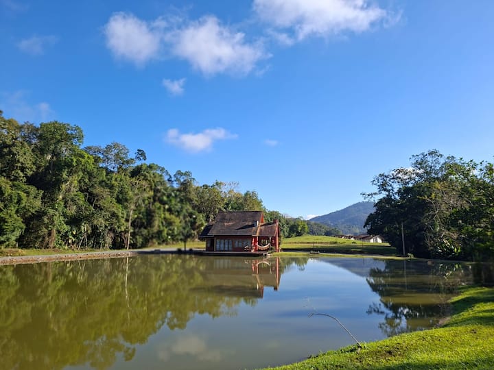 Refúgio Das Figueiras - A Casa No Lago - Pomerode