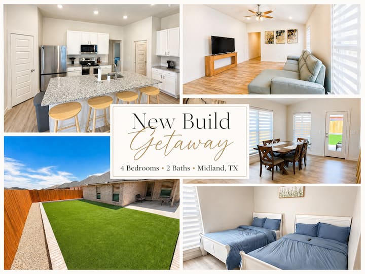 New 4br Home | Sleeps 8+ | Midland Must-stay! - Midland, TX