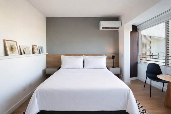 Studio Aconchegante Com Estrutura Completa - Pinheiros