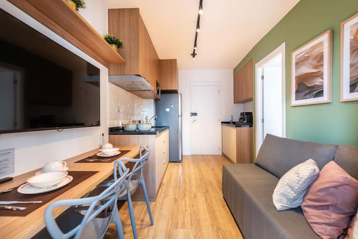 Studio In Pinheiros With Pool And Gym - V711 - Pinheiros