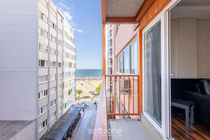 3br Apt Sea View Balcony In Bc Mrd0051 - Balneario Camboriú