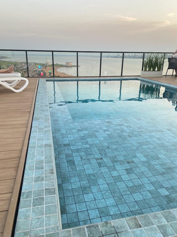 2 Habitaciones Con Vista Increíble + Rooftop - Paraguay