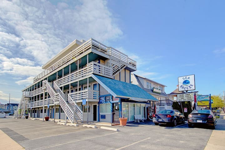 Steps To Ocean City Boardwalk + Pool & Free Wi-fi - Ocean City, MD