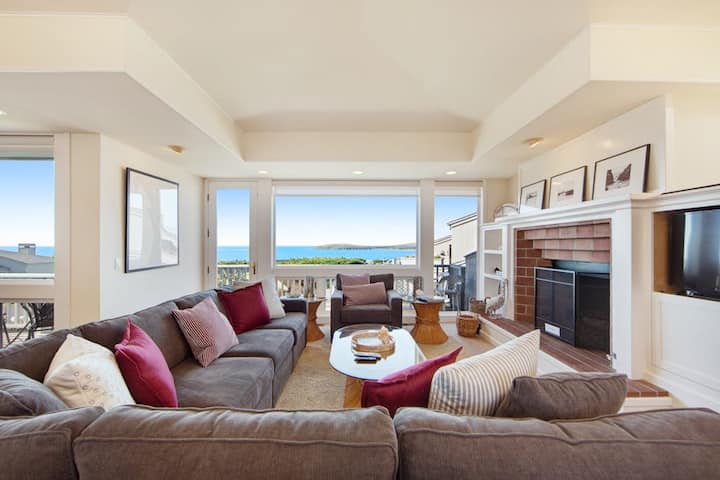 Bodega Bay Golf Course Oceanview Home With Hot Tub - Bodega Bay, CA