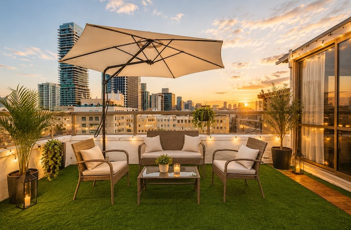 Rooftop Apt Park Hamesila - Tel-Aviv