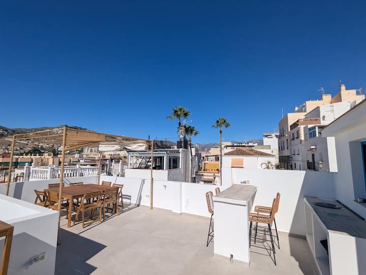 Renovated House In Old Town With Stunning Views - Almuñécar