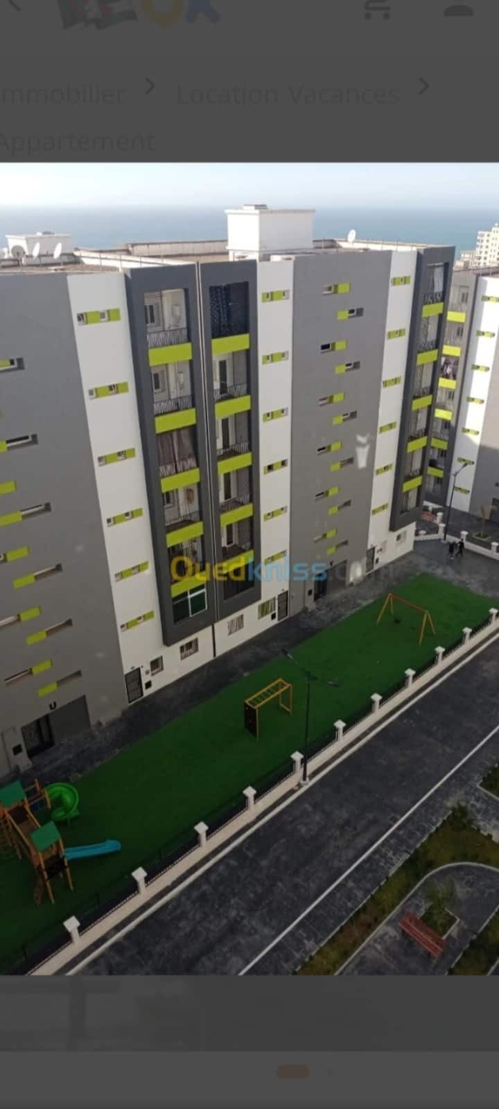 Location Vacance Appartement F4 117m2 3 Chambres - Mostaganem