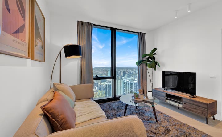 Southbank Level 51 Panoramic Views W/ Pool & Sauna - Rod Laver Arena