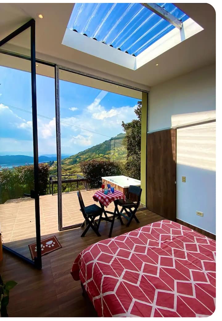 Tiny House Con Jacuzzi Vista Lago - Guatavita