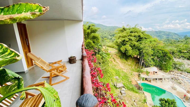 Hermosa Y Cómoda Habitacion En Ecohotel El Molino - San Luis, Colombia