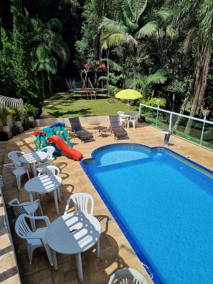 Casa De Campo - Piscina Churrasqueira E Sala Jogos - Guarulhos