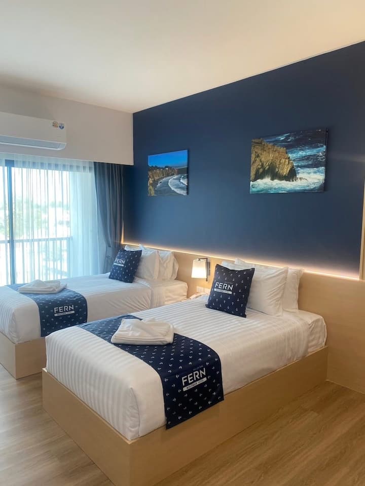Fern Boutique Hotel Twin Bed - Sattahip