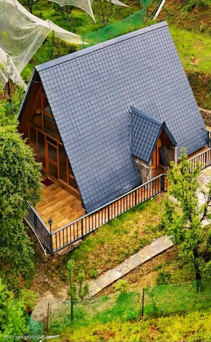 Jungle| Nest A-frame | Calm & Scenic Escape - Kufri