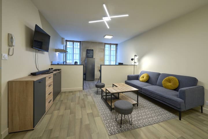 Studio L'étape Bourguignonne Situé Centre Ville - Nevers