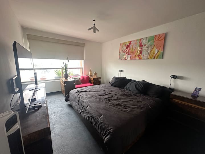 Departamento Con Estilo En La Icónica Roma Norte - Mexico City