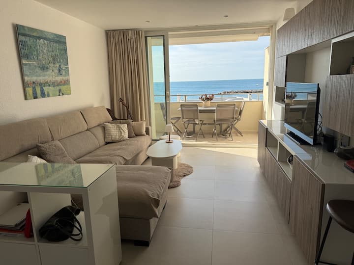 Face à La Mer, Appartement, 2 Chambres. Climatisé. - Valras-Plage