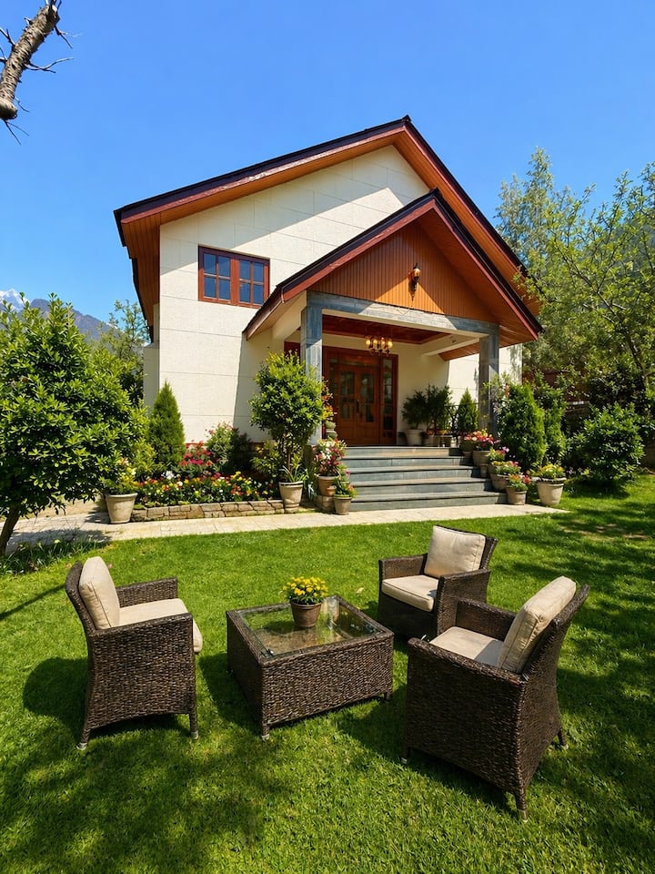 3bhk Premium Villa | Prime Location | Peacefulstay - 마날리