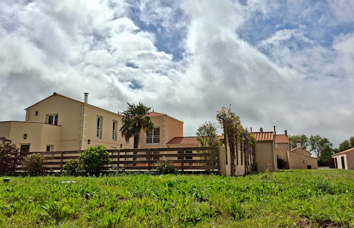 Villa 15p Piscine Spa Pétanque Lac - Aizenay