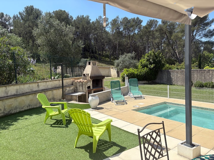 Maison Familiale Piscine - Entre Mer Et Garrigue - Montpellier