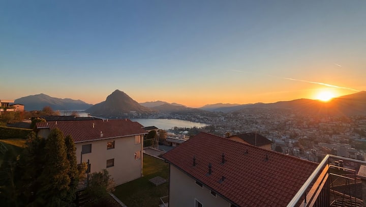 Traumhafte Seesicht üBer Lugano | Haus Für 8 Gäste - Canton du Tessin